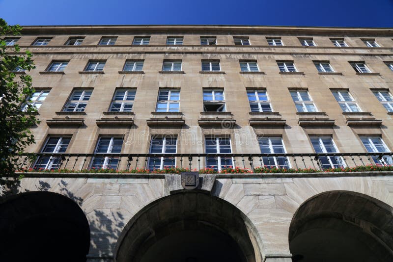 Germany - Bochum Rathaus stock photo. Image of bochum - 244748850