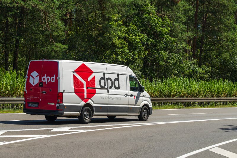 A DPD Delivery Van on the A13 Highway Editorial Photo - Image of ...