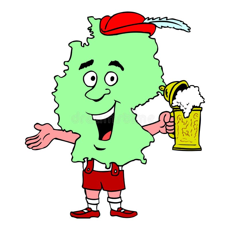 Germany Cartoon Map Stock Illustrations – 690 Germany Cartoon Map Stock ...