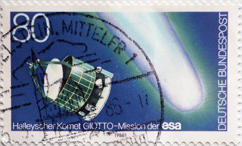 GERMANY - CIRCA 1986 : a Postage Stamp from Germany, Showing a Giotto ...