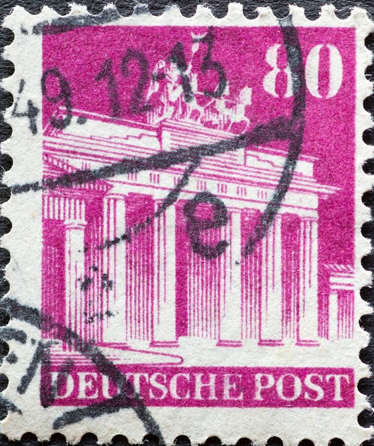 GERMANY - CIRCA 1948: a Postage Stamp from Germany, Showing the ...