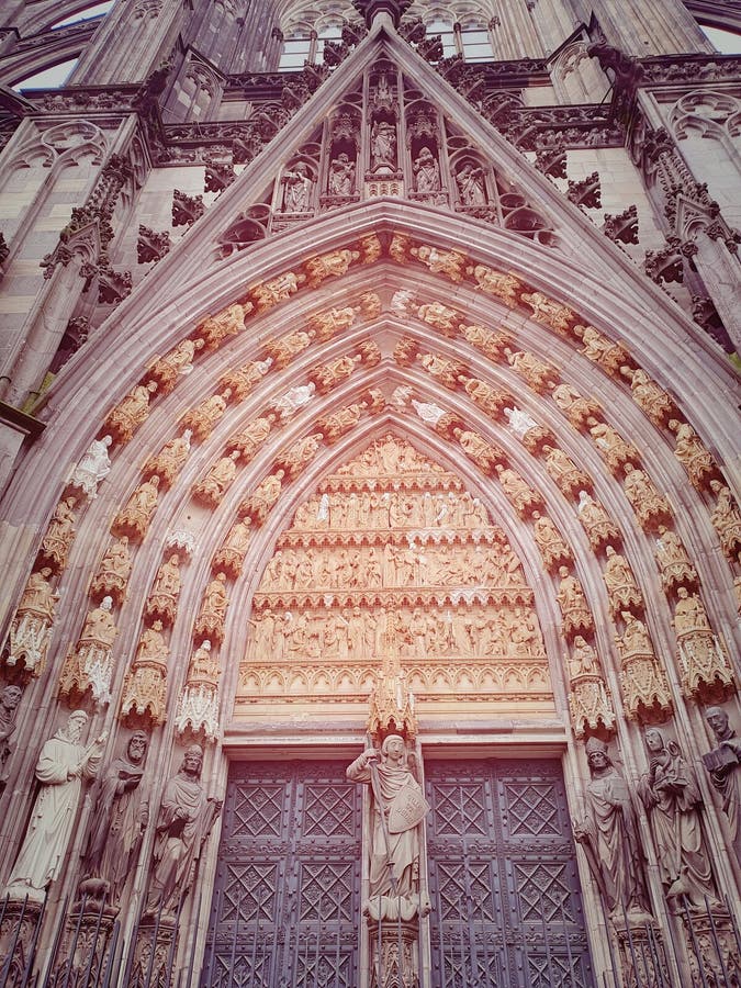 Germany Cologne Historical Gothic Ancient Cologne Cathedral Church ...