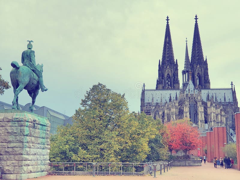 Germany Cologne Historical Gothic Ancient Cologne Cathedral Church ...