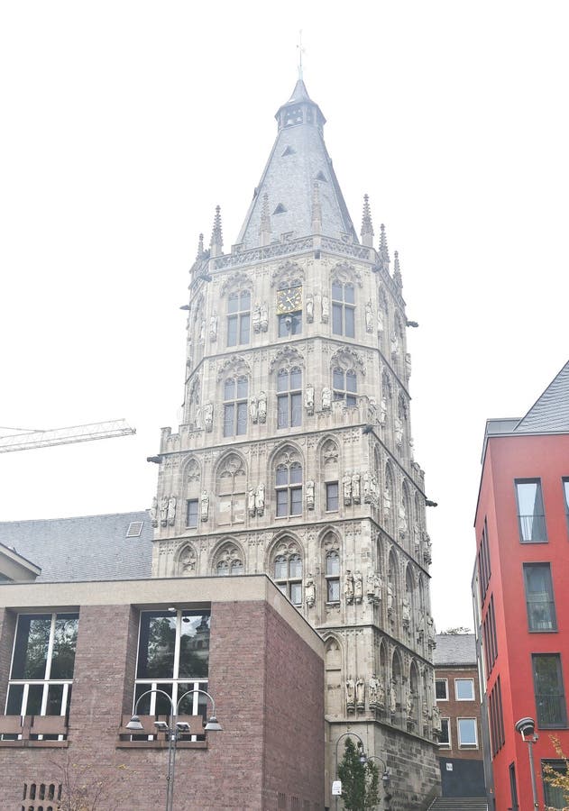 Germany Cologne Historical Gothic Ancient Cathedral Church Stock Image ...