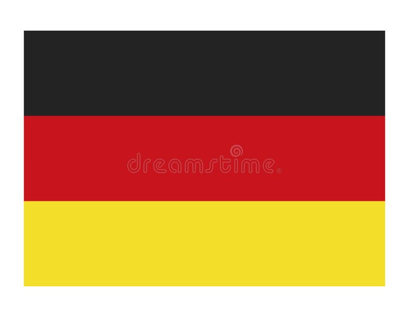 Germany country flag stock vector. Illustration of place - 232608026