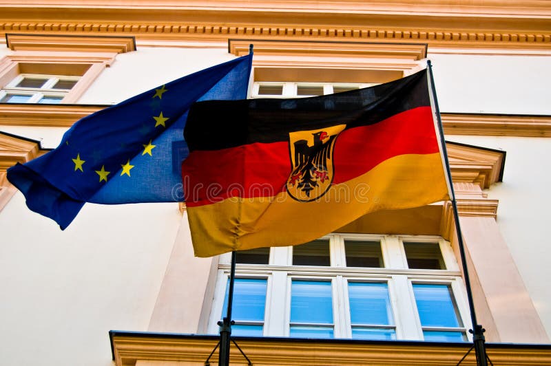 Germany and the EU stock photo. Image of gold, union - 31212514