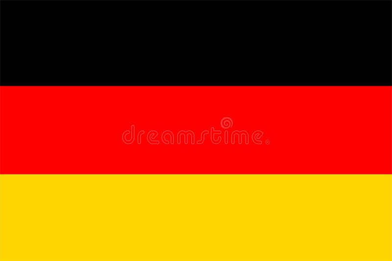 Flag of Germany Vector stock vector. Illustration of flag - 145005099