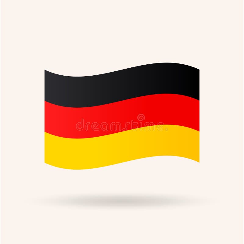 Germany Flag stock vector. Illustration of label, color - 89333701