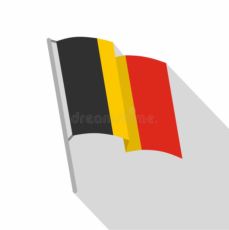 Germany Flag Icon Flat Style Stock Illustrations – 669 Germany Flag ...