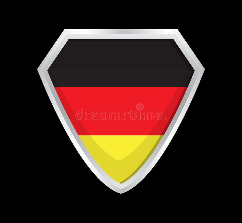 Germany Flag Vector. the Sign of the German State Stock Vector ...