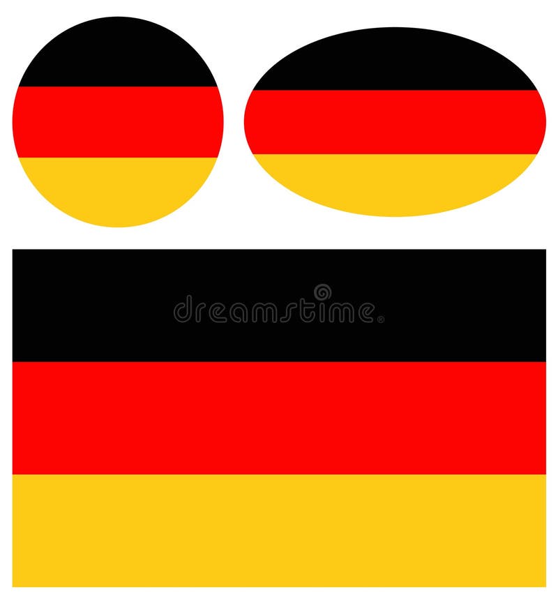 Germany flags stock vector. Illustration of banner, symbol - 87342050