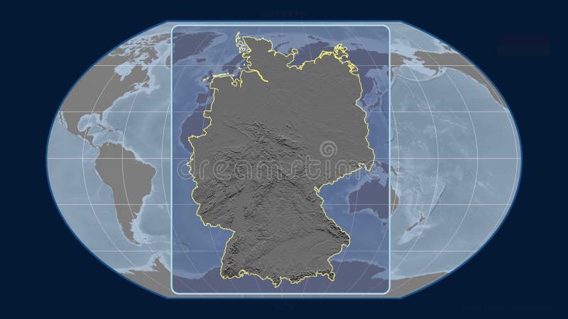 Germany-centered Europe Map Stock Vector - Illustration of distribute ...