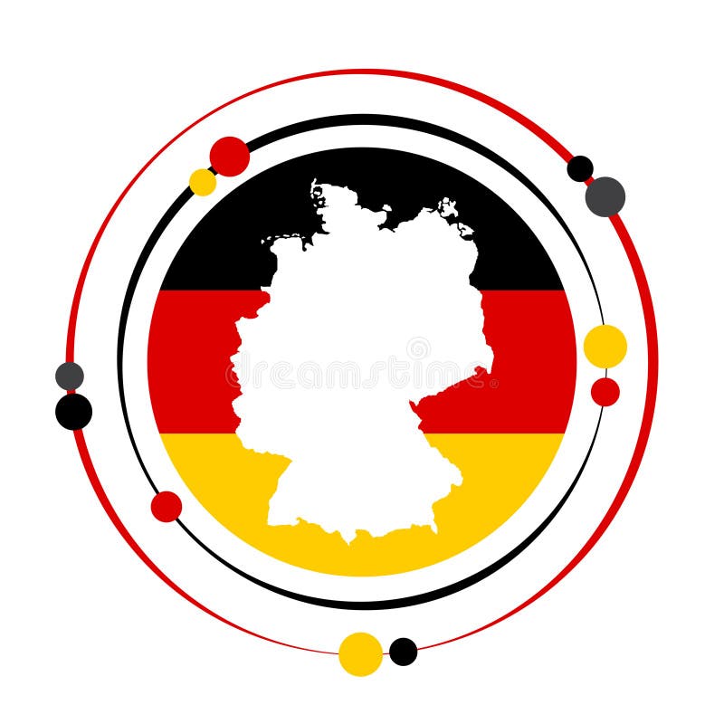 German Germany Vector Illustration Graphic Icon Symbol of the Country ...