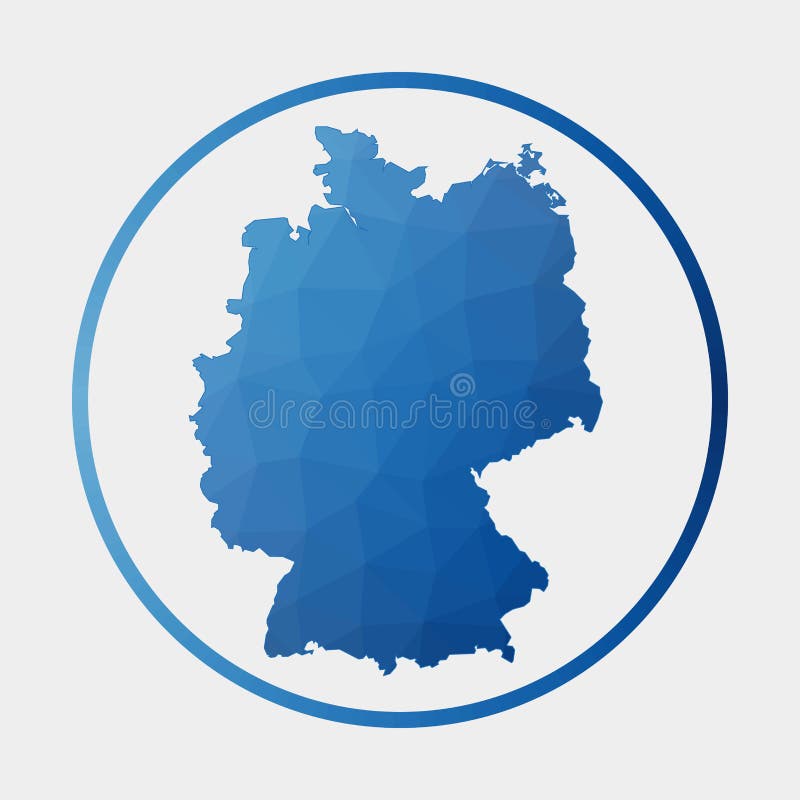 Germany Map Icon, Outline Style Stock Vector - Illustration of dortmund ...