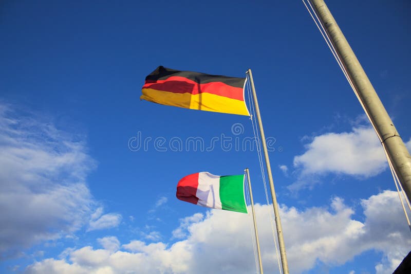 Germany and Italy stock image. Image of clouds, italy - 117940501