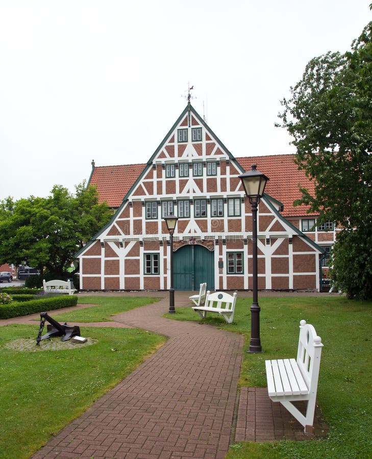 Germany, Jork, City Hall stock image. Image of excursion - 98565021