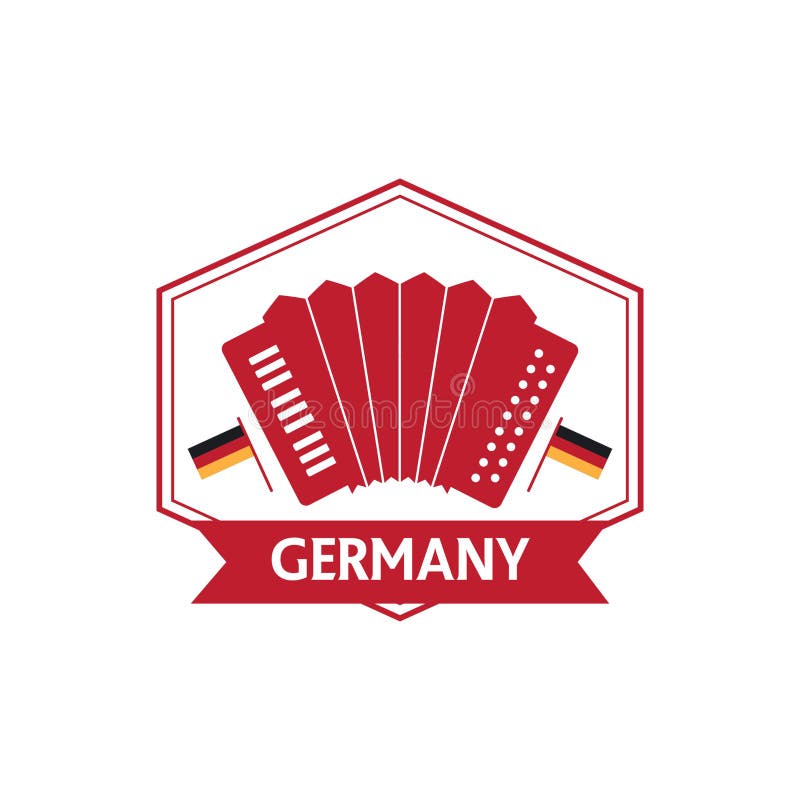 Germany Label Design. Vector Illustration Decorative Design Stock ...