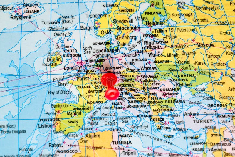 Switzerland Austria Border World Map Stock Photos - Free & Royalty-Free ...