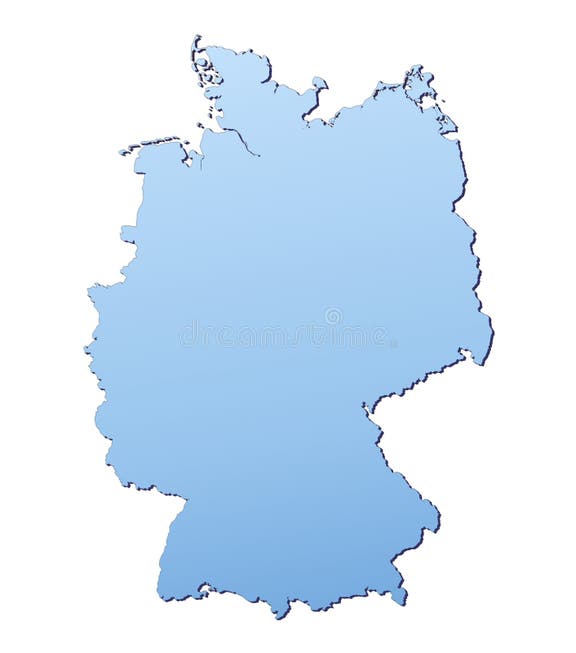 Germany Map Silhouette Stock Illustrations – 11,981 Germany Map ...