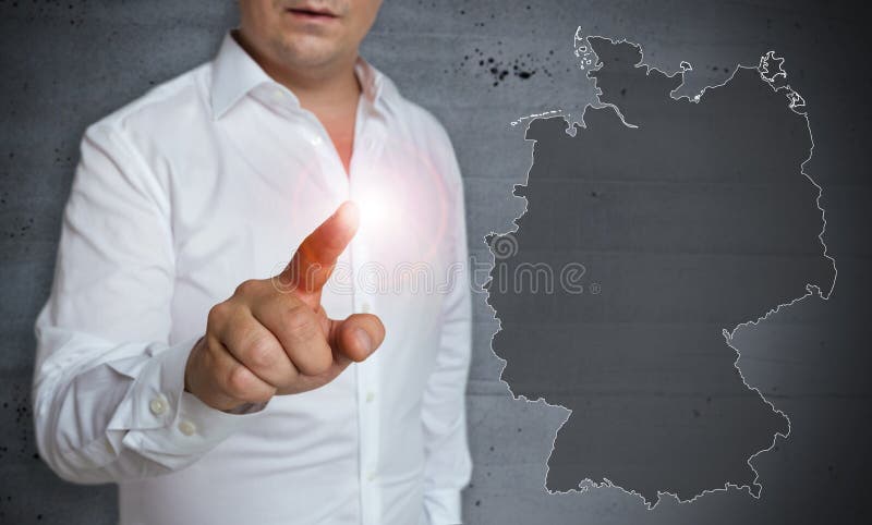 Map Germany Postcodes Gray Stock Photos - Free & Royalty-Free Stock ...