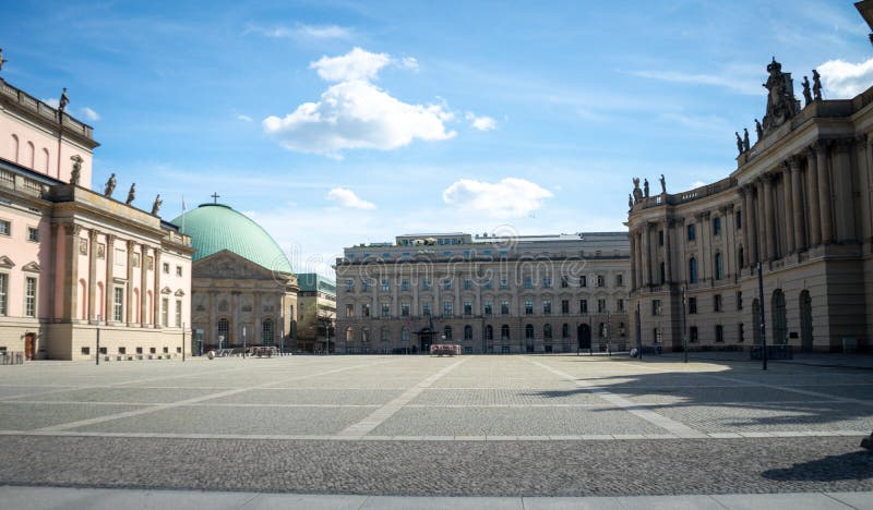 Berlin, a Nice Shot of the Bebelplatz Editorial Image - Image of city ...