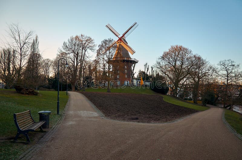 Germany. the Mill on the Shaft. February 14, 2018 Editorial Stock Photo ...