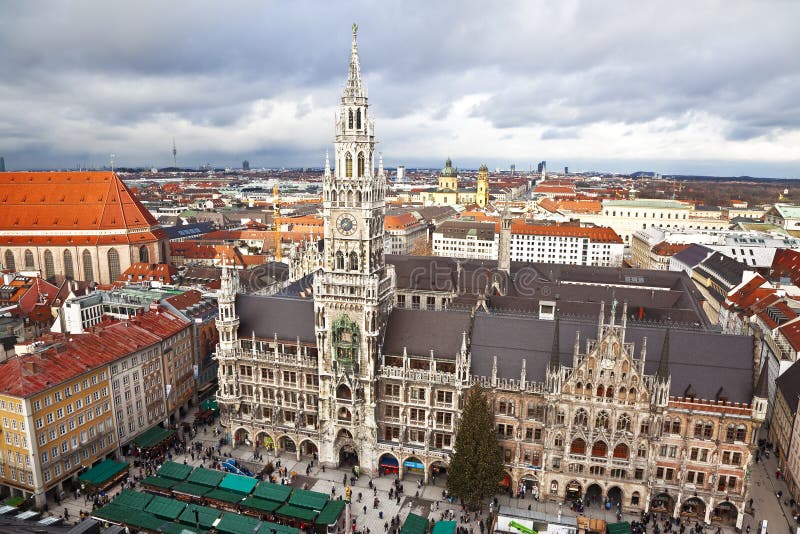 Germany, Munich. the View from the Top Editorial Photography - Image of ...