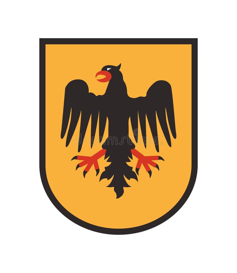 Germany national crest stock vector. Illustration of shield - 300208788