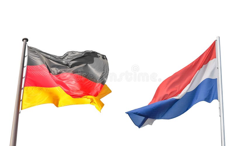 Germany and Netherlands Flag Stock Image - Image of holland, background ...