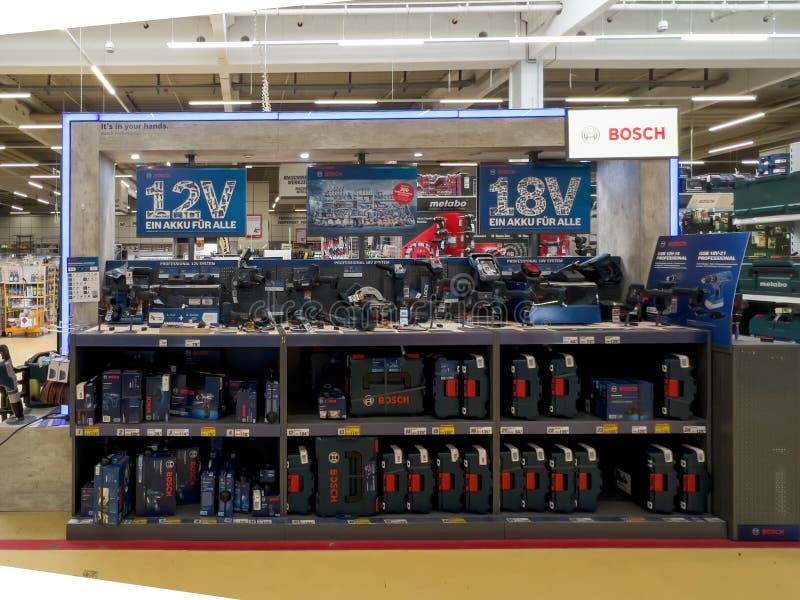 Multiple Construction Tools from Bosch Professional Line Range Stand ...
