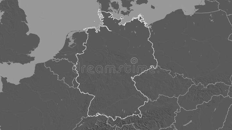 Germany as an overview stock illustration. Illustration of federal ...