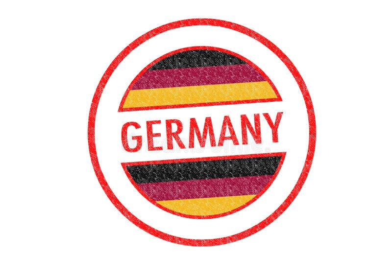 German Passport Stamp Stock Illustrations – 107 German Passport Stamp ...