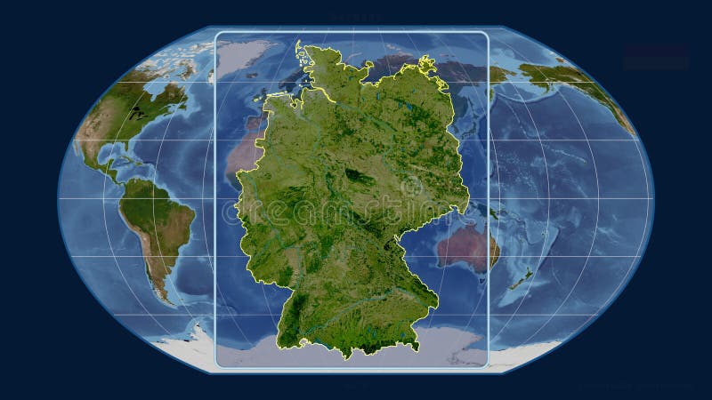 Germany-centered Europe Map Stock Vector - Illustration of distribute ...