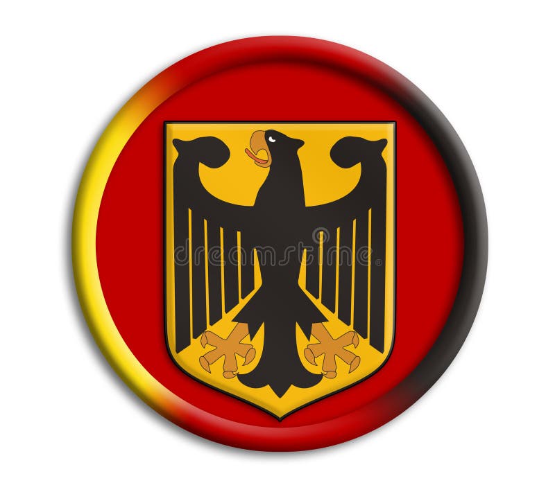 Germany shield stock illustration. Illustration of colors - 5691608