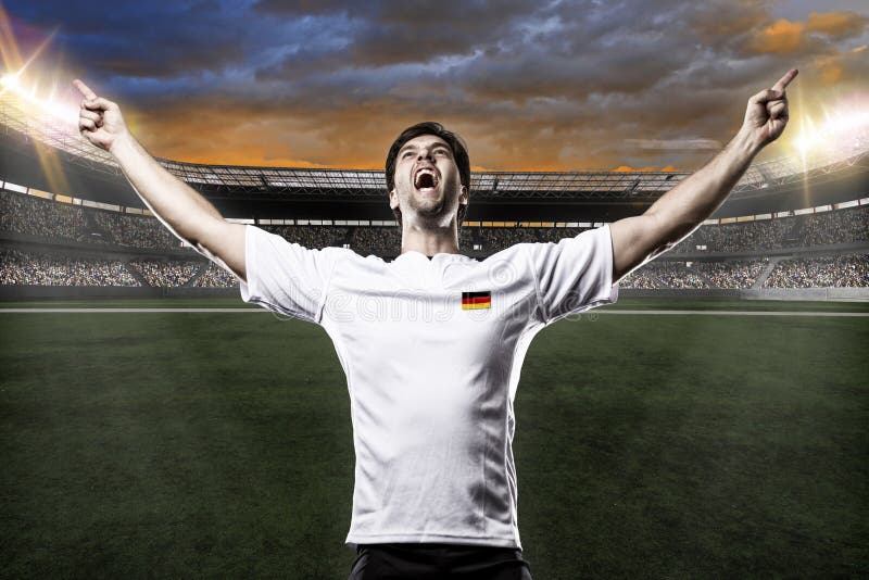 Germany soccer player stock photo. Image of dribble, field - 37250724