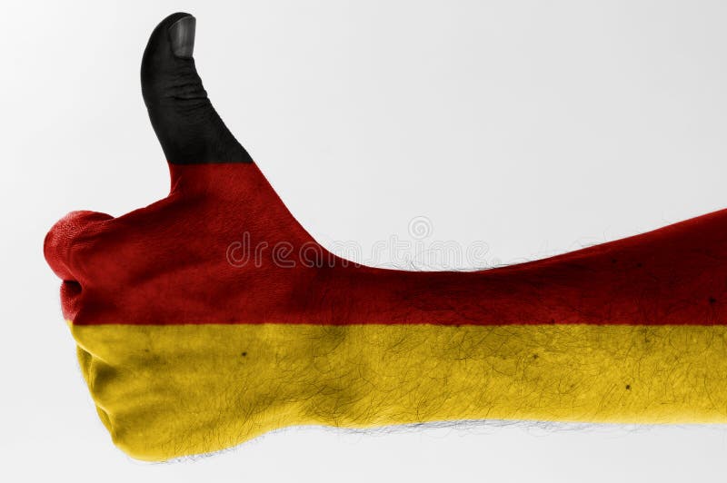 Germany thumb up 库存图片. 图片 包括有 爱好健美者, 政府, 出售, 全球, 国家（地区） - 8571947