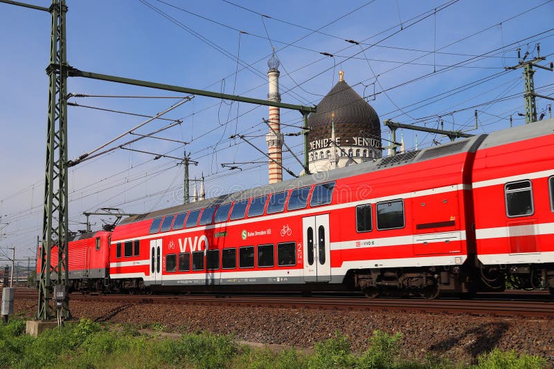 Germany train editorial stock image. Image of rail, transport - 154811899