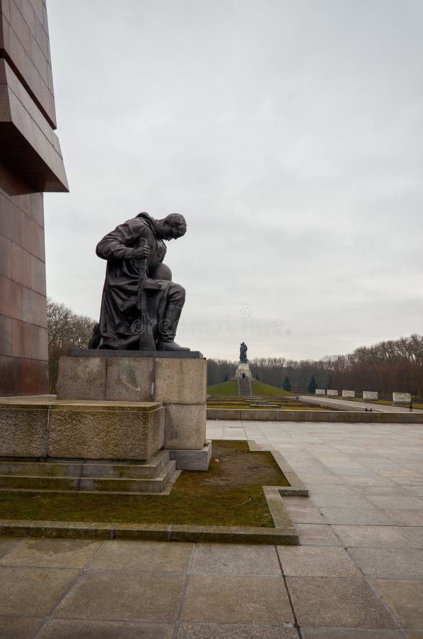 Germany. Treptow Park in Berlin. February 17, 2018 Editorial Stock ...