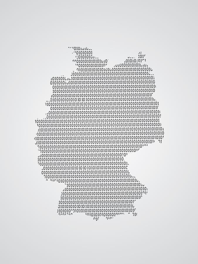 Germany Map Vector Using Blue Straight Lines Pattern on Dark Background Stock Vector ...