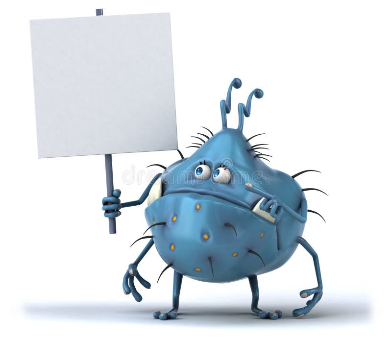 Germe d'amusement illustration stock. Illustration du étranger - 48074701