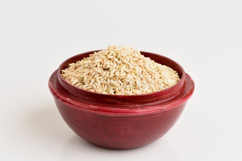 Germinated Brown Rice or GABA-rice. Stock Photo - Image of alzheimer ...