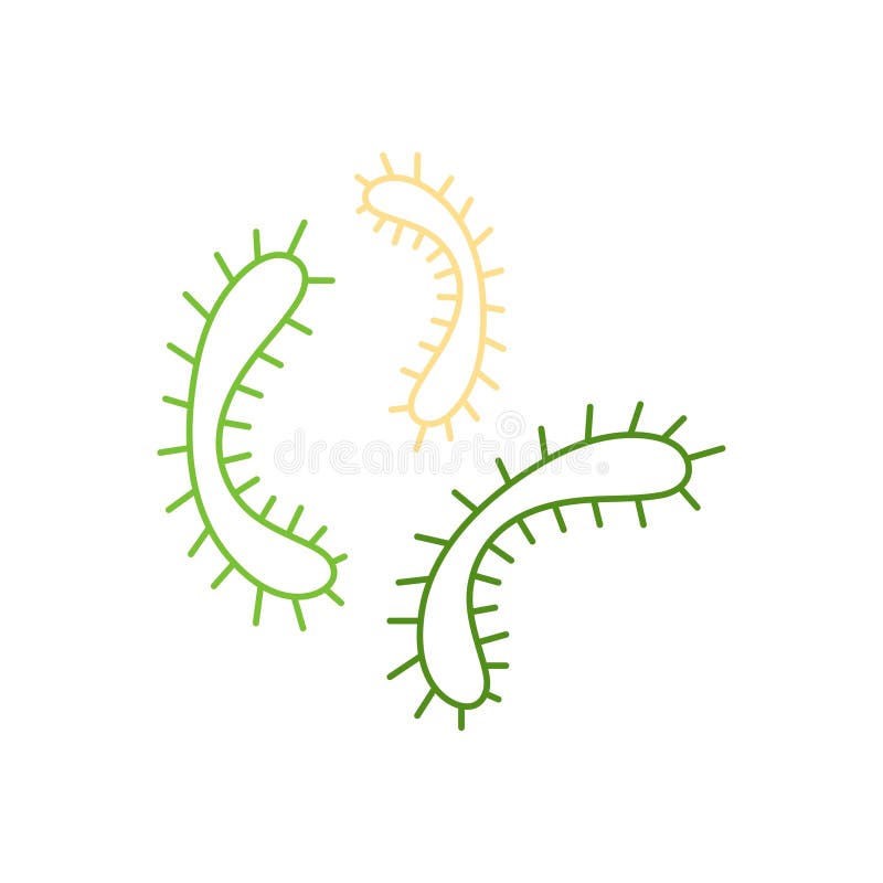 Germs and Bacteria Icon Design Stock Vector - Illustration of medicine ...