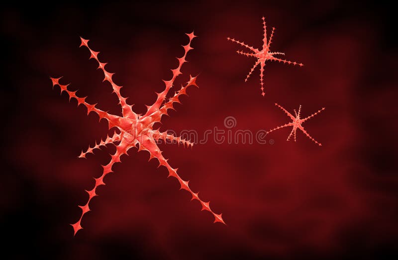 Germs/cells stock illustration. Illustration of harmful - 1200967