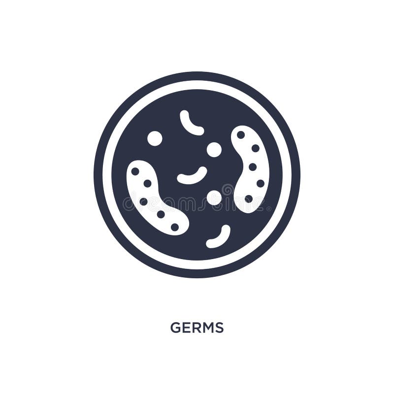 Germs Icon Vector From Medical Collection. Thin Line Germs Outline Icon ...
