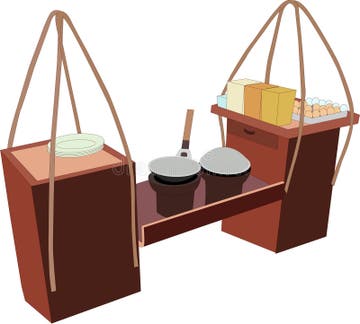 Gerobak Stock Illustrations – 68 Gerobak Stock Illustrations, Vectors ...