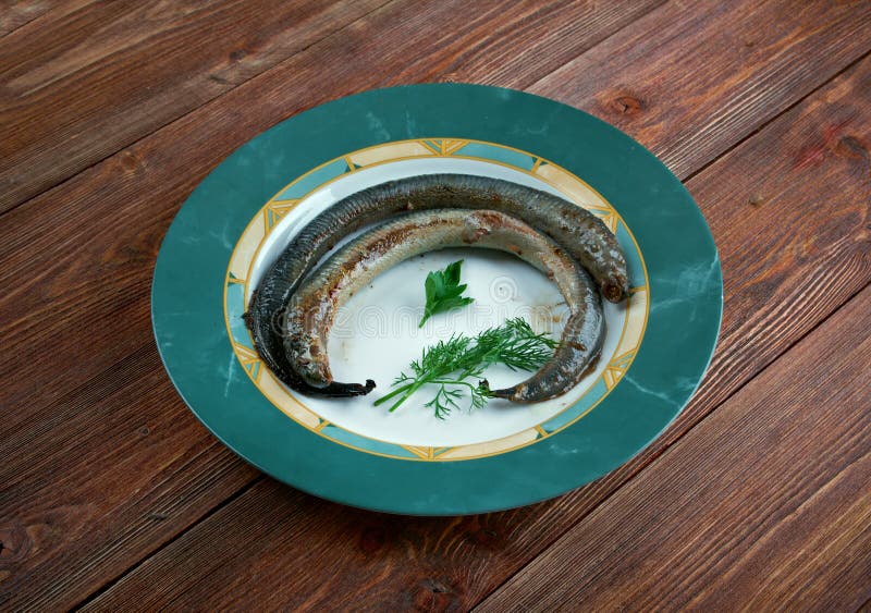 Geroosterde lamprei stock afbeelding. Image of lamprei - 28543049