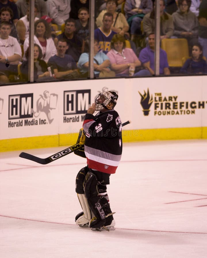 Gerry Cheevers fotografia stock editoriale. Immagine di scorrevole ...