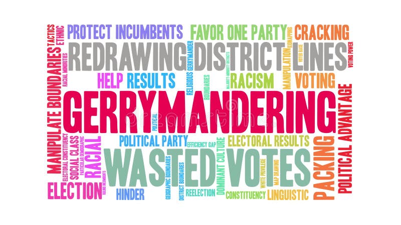 Gerrymandering Animated Word Cloud Stock Video - Video of background ...