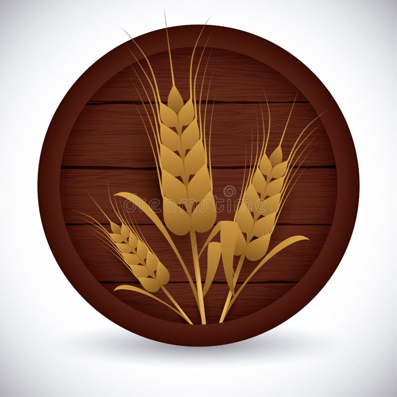 Gersten-Ikonen vektor abbildung. Illustration von abbildung - 58473518