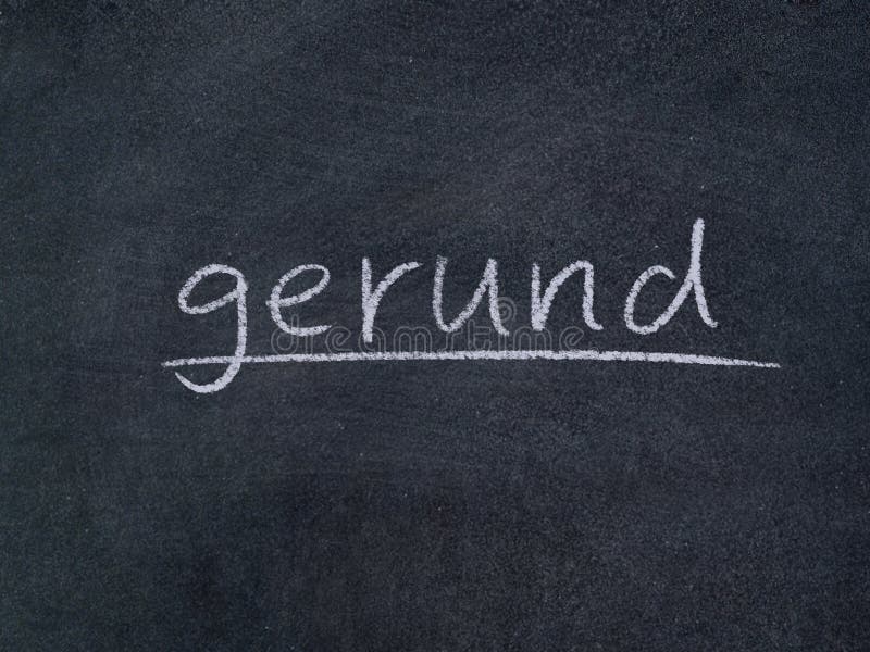 Gerund stock image. Image of background, gerund, text - 229370433